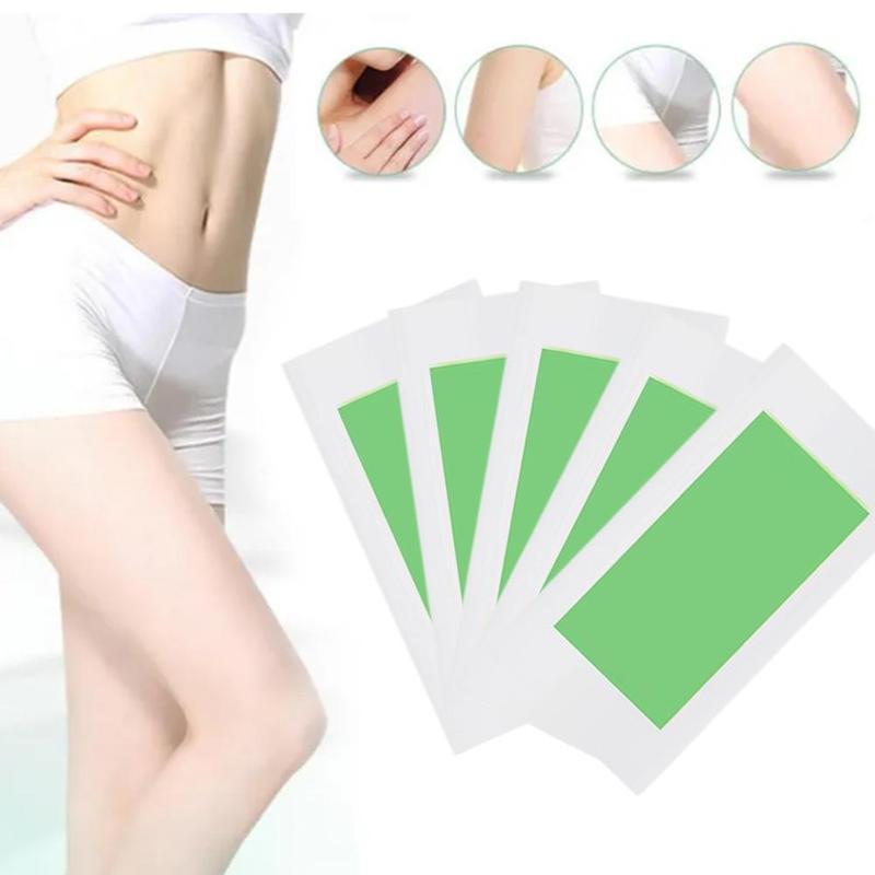 10pcs Hair Removal Depilatory Epilator Cold Wax Strips Paper - TikTok ...