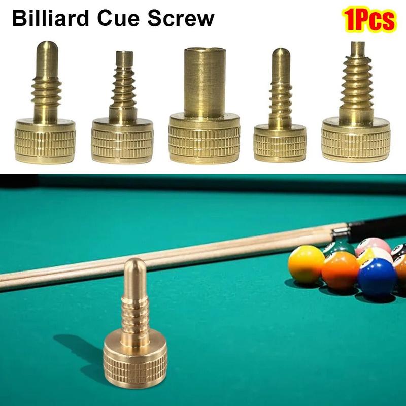 1Pcs New Brass Billiard Cue Screw Cue Joint Strudy Pool Cue Extension ...
