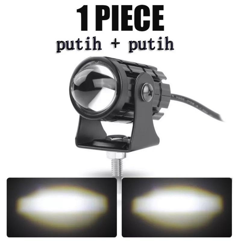 LED LAMPU SOROT LASER/Mini D2 Laser Gun/Lampu Tembak Sorot Foglamp ...