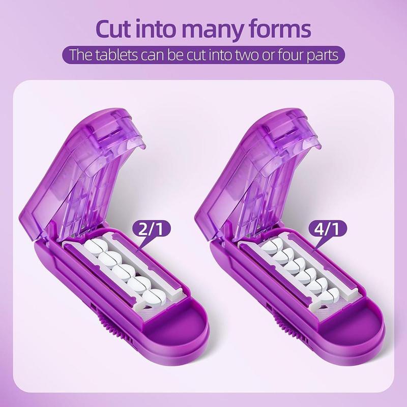 Adjustable Tablet Splitter & Cutter for All Sizes, with Accurate ...