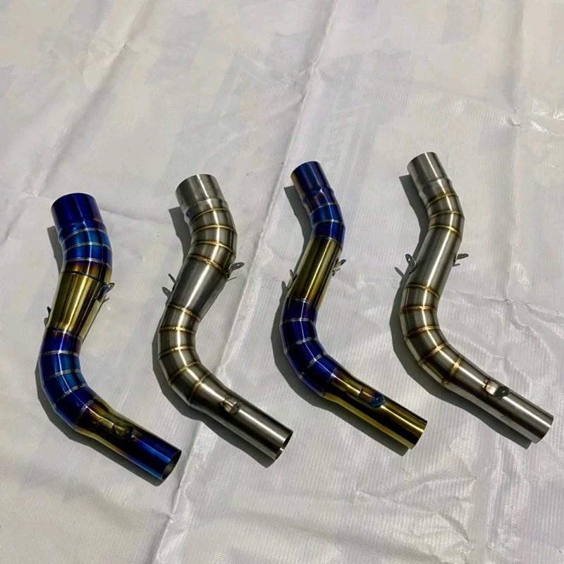 pipa sambungan model samlong all motor metix bluemon dan titan Knalpot ...