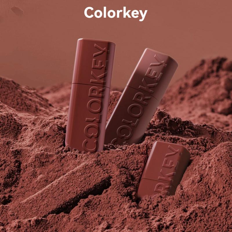 Gincu Pusam Merah Tan Colorkey Lipstick Makeup Lipstik - TikTok Shop ...