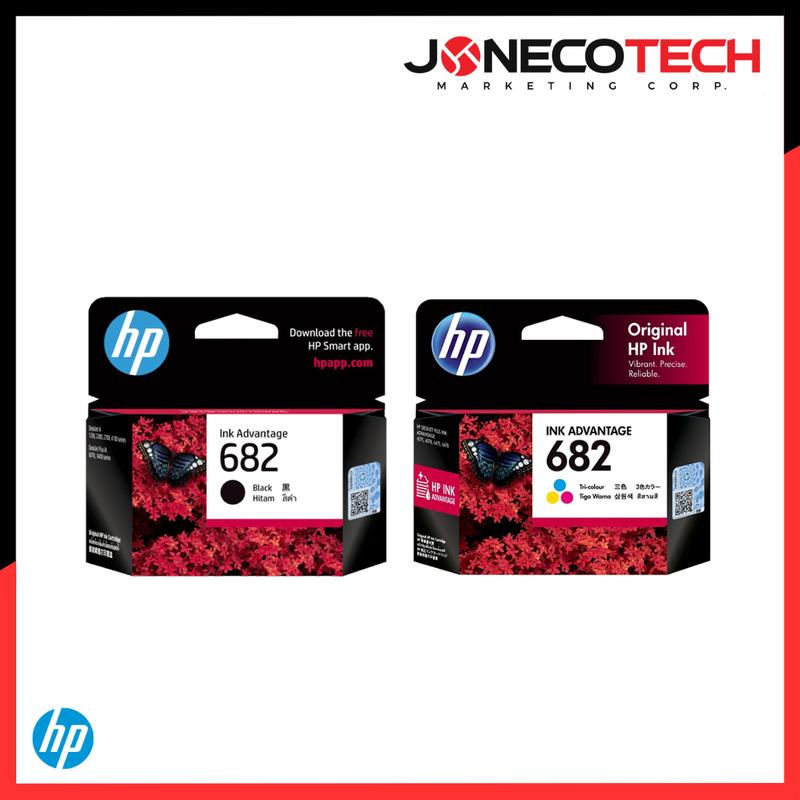 HP 682 Ink Cartridge Colored and Black - TikTok Shop Philippines