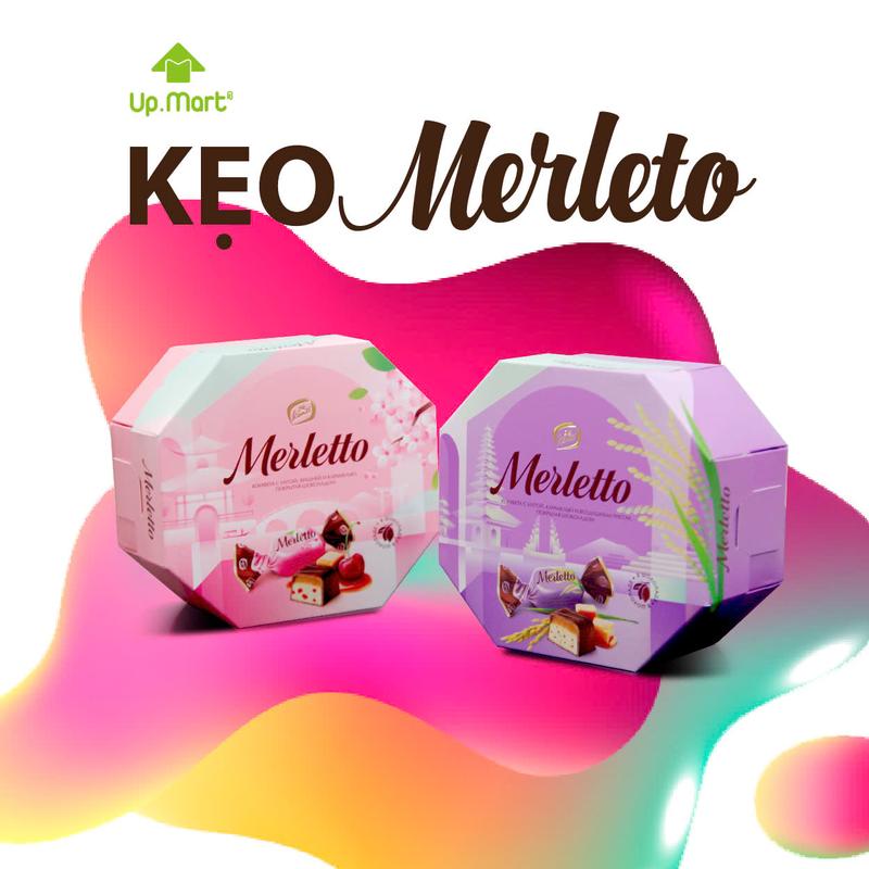 Kẹo socola Merletto Nga thơm mềm, nhân caramel và kem tươi hoa - TikTok ...