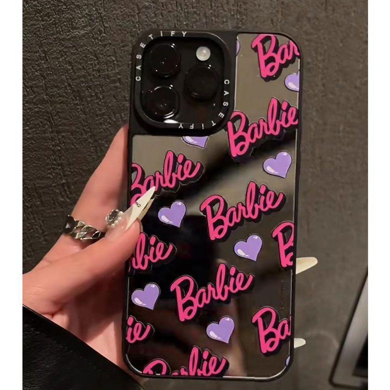 Cermin Sosialit Inggeris Apple 14, telefon Sarung Barbie, Sarung ...