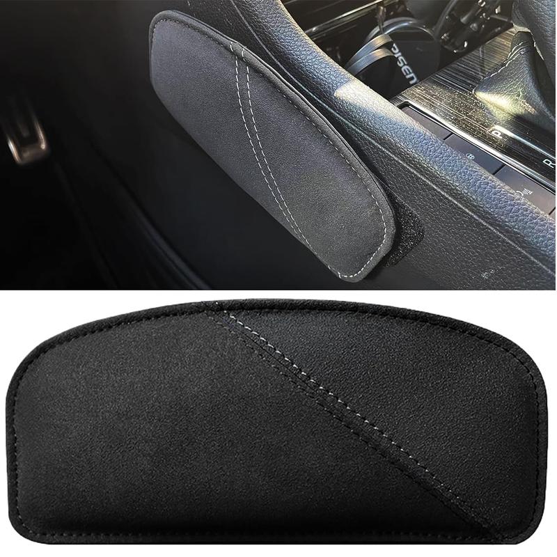 Car Elbow Leg Knee Pad Car Leg Support Cushion Soft Leather Leg ...