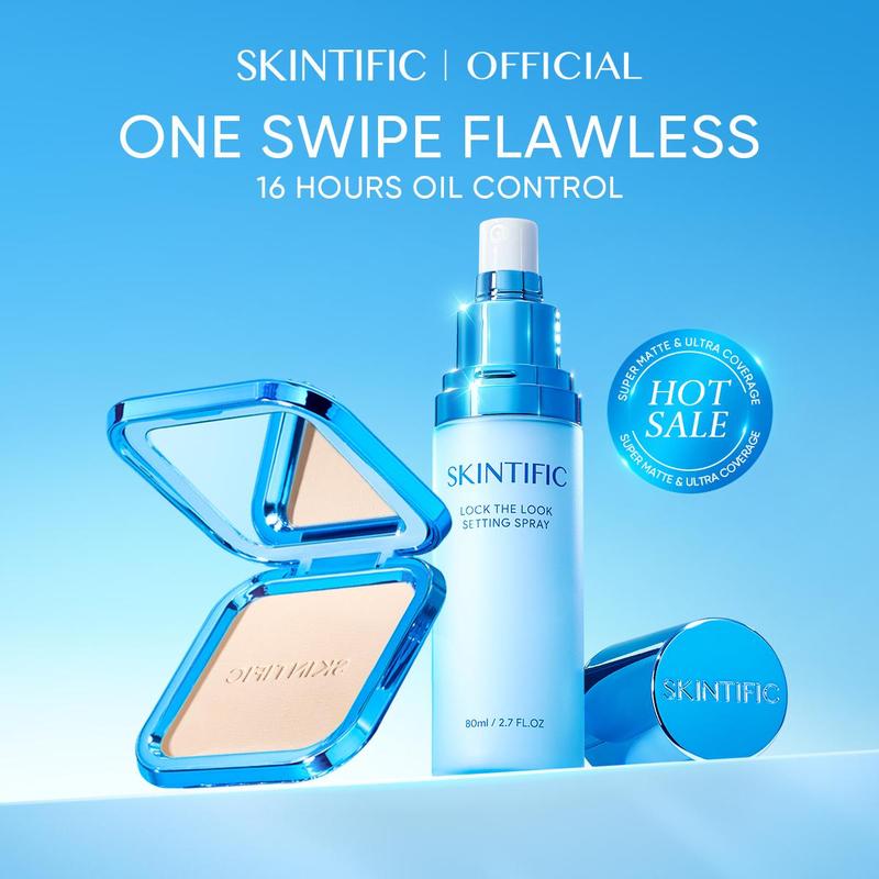 [New] SKINTIFIC FLAWLESS COMBO Ultra Cover Powder Foundation - TikTok ...