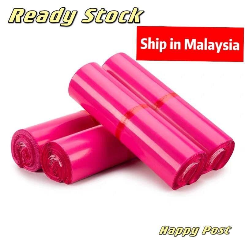 100pcs Rose Red Courier Bag / Beg Kurier / Courier Bag Flyer - TikTok ...