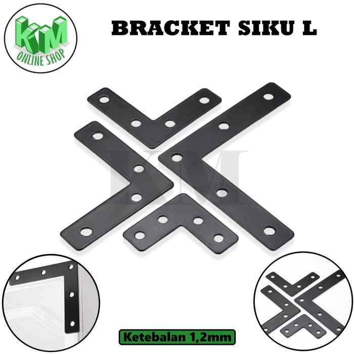 Promo Plat Siku L Segitiga / Frame Siku L / Plat Siku Connector 4x4 6x6 ...