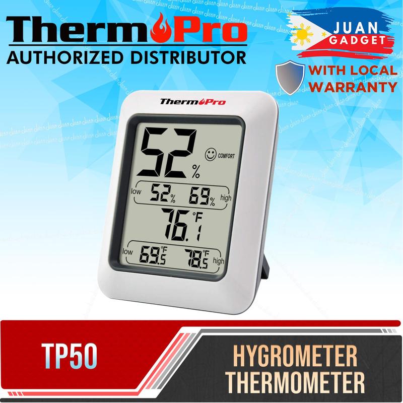 ThermoPro TP50 Hygrometer Thermometer Indoor Humidity Monito - TikTok ...