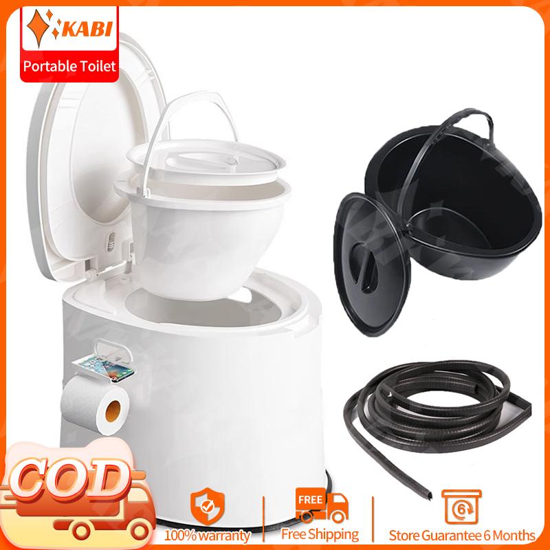 Kabi Portable toilet arinola for Adult Mobile bowl Plastic for - TikTok ...