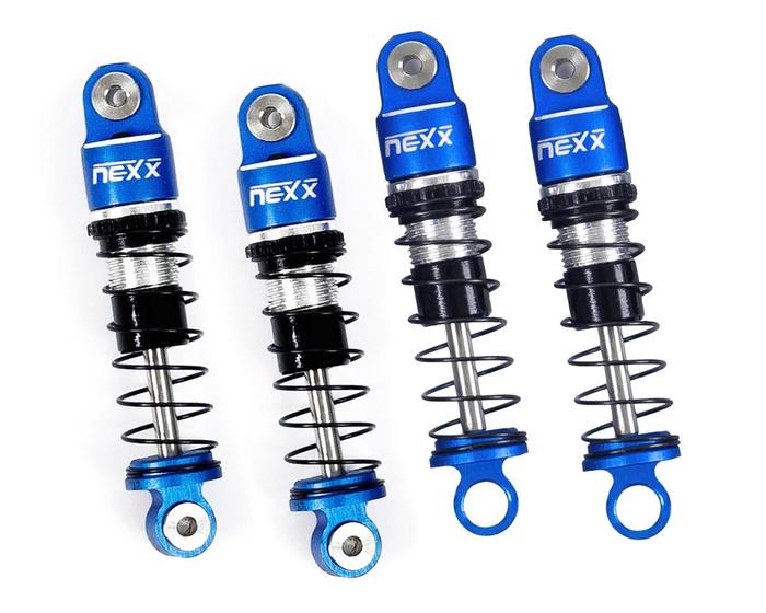 Jual NEXX RACING PRE-ASSEMBLED ALUM OIL-FILLED SHOCKS SET FOR MICRO-B/T ...