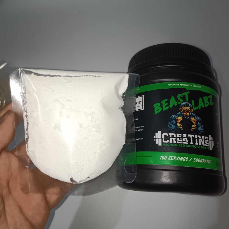 BEAST LABZ MICRONIZED MONOHYDRATE CREATINE 50 GRAMS - TikTok Shop ...