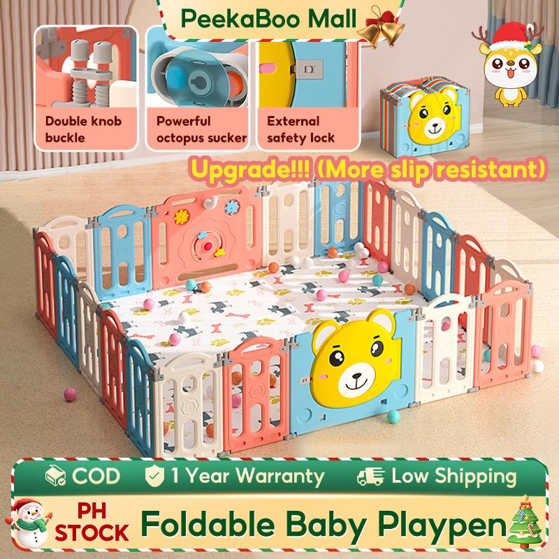 【Warranty】Playpen for Baby Playard Foldable Easy Install Large - TikTok ...