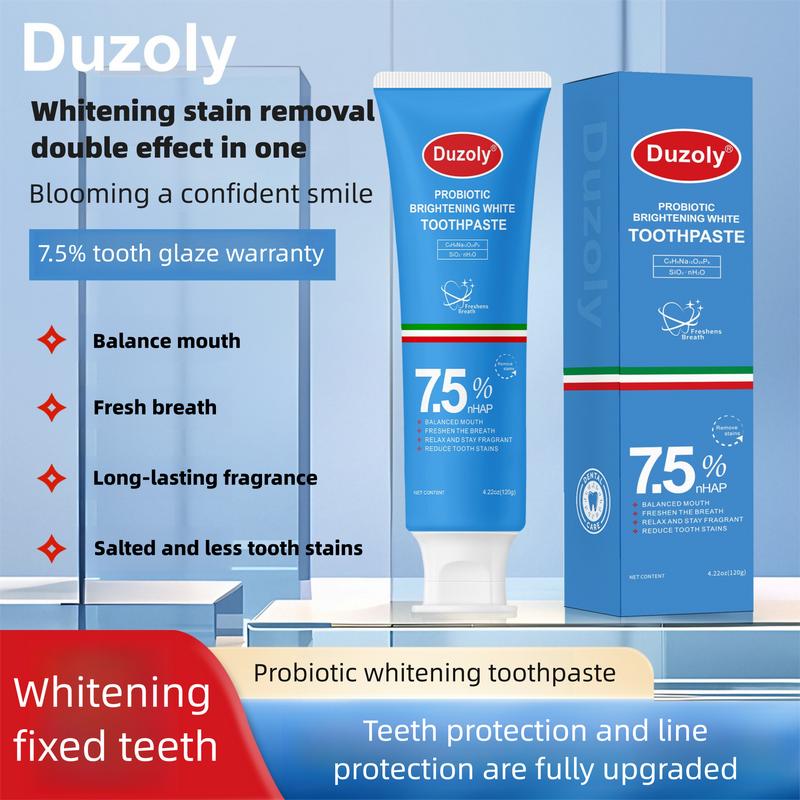 Duzoly Whitening Toothpaste with Probiotics for Advanced Ora - TikTok ...