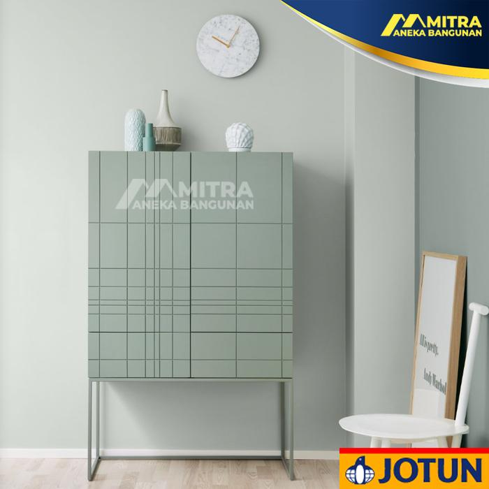 Jual CAT TEMBOK INTERIOR EKSTERIOR JOTUN SOFT MINT 7555 / SAGE GREEN ...