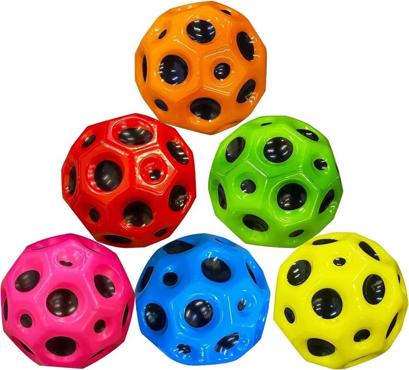 High Resilience Hole Ball Soft Bouncy Ball Toys To Improve Children's ...