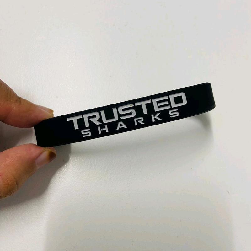 Wristband Rubber by trusted sharks gelang Bracelets - TikTok Shop Malaysia