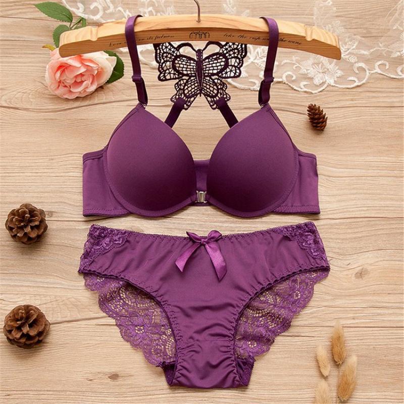 Set Bra Baharu untuk Wanita, Dengan Cincin Keluli Pada Gancu - TikTok ...