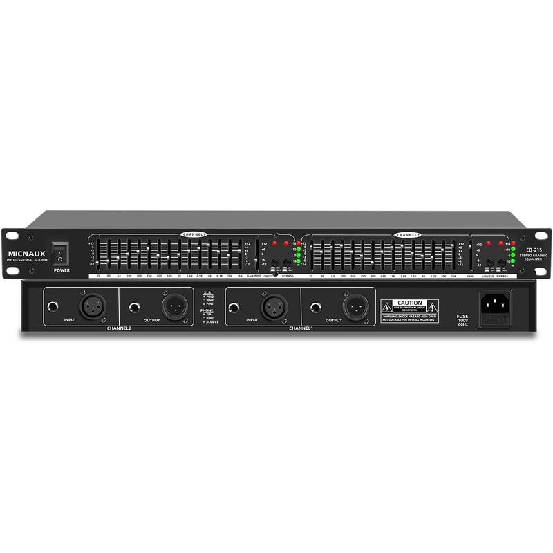 Stereo Equalizer for Home Audio System, Dual Channel 15-Band - TikTok Shop