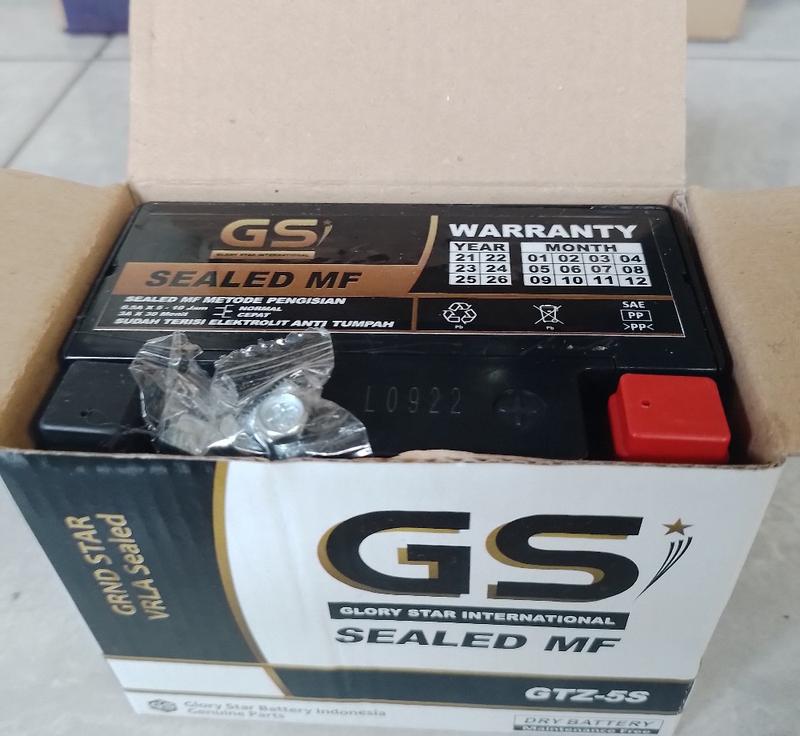AKI MOTOR MURAH,AKI MOTOR KERING GTZ - 5 12V 5 AMPER BEAT F1,VARIO 125 ...