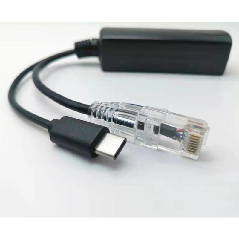 PoE Splitter Gigabit Micro USB/DC5521 Active PoE to TYPE-c Adapter ...