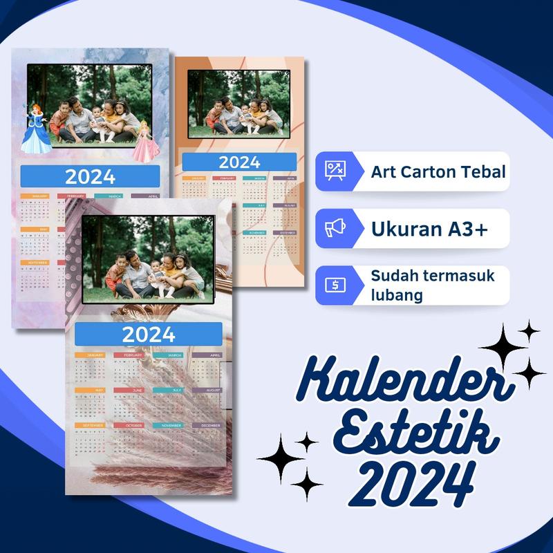 Kalender estetik kekinian 2025 - Shop | Tokopedia