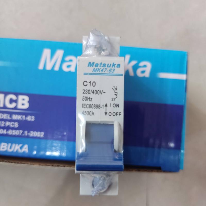 MATSUKA MCB 1Phase 6/10/20/32/63A SNI Murah Terpecaya - Shop | Tokopedia