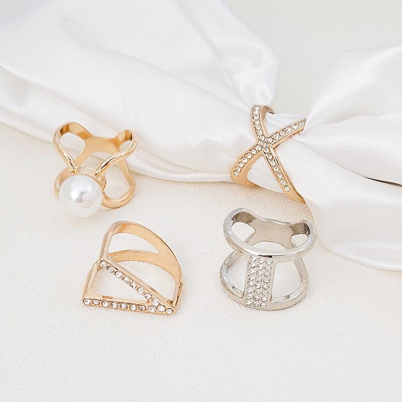 Gancu Selendang, Mewah Korea Selatan Baru, Tiga Cincin, Reka - TikTok ...