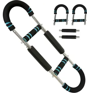 Twister Arm Exerciser Adjustable Spring Workout Bar for Forearm Triceps ...