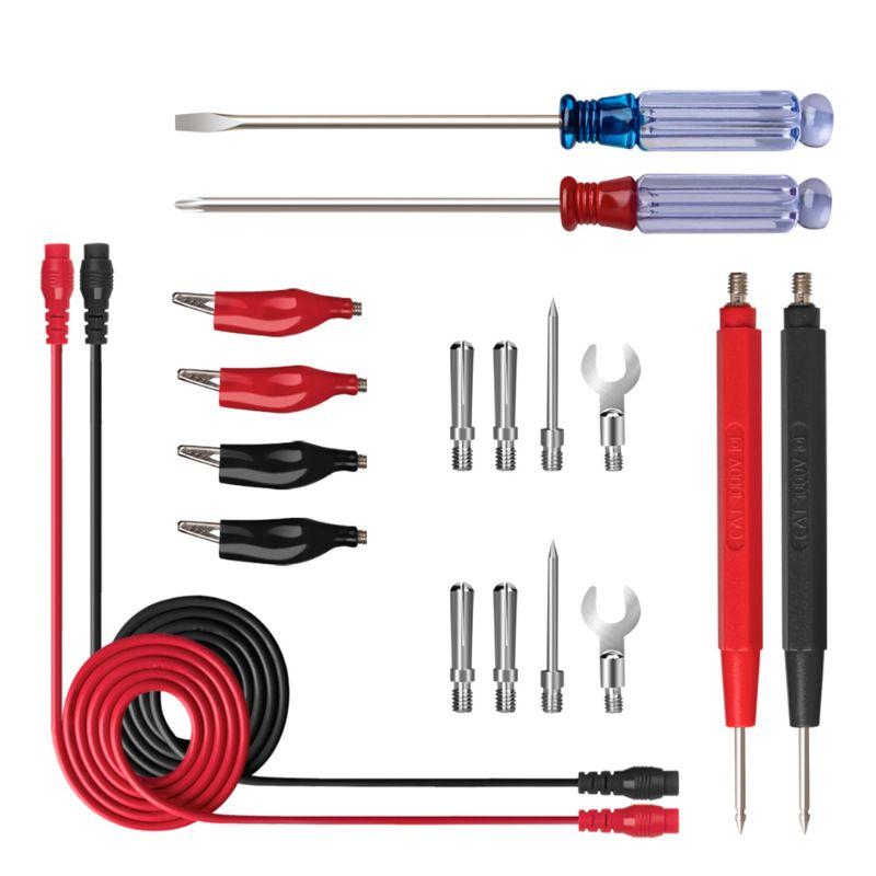 YONG Multimeter Test Leads with Replaceable Needle Probe Universal ...