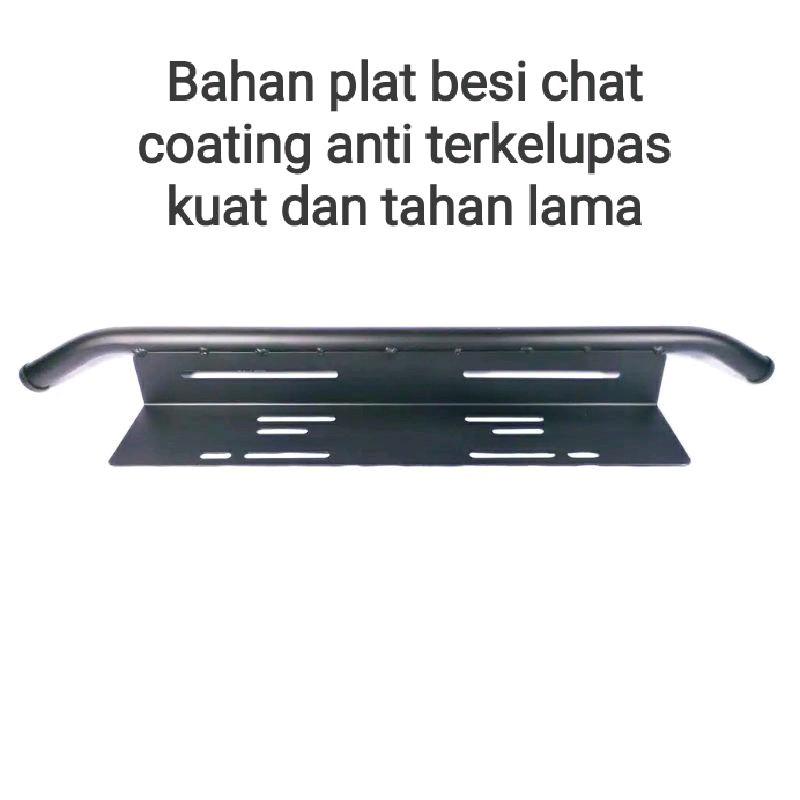 Breket dudukan plat nomor dan lampu tembak mobil model tandu - Shop ...