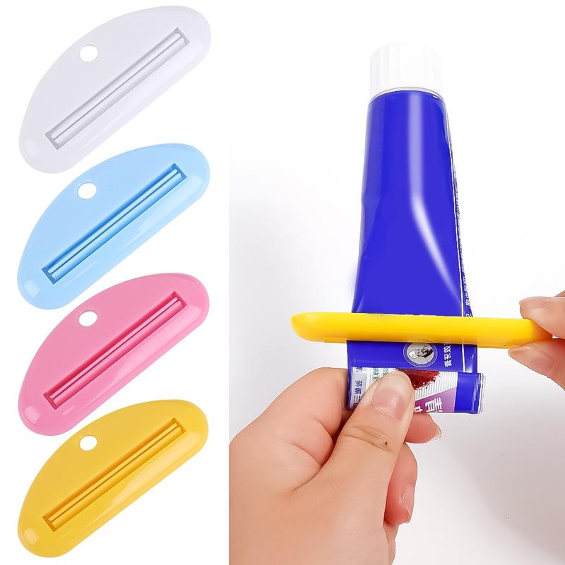 Household Candy Color Economical Toothpaste Tube Squeezer Bathroom ...