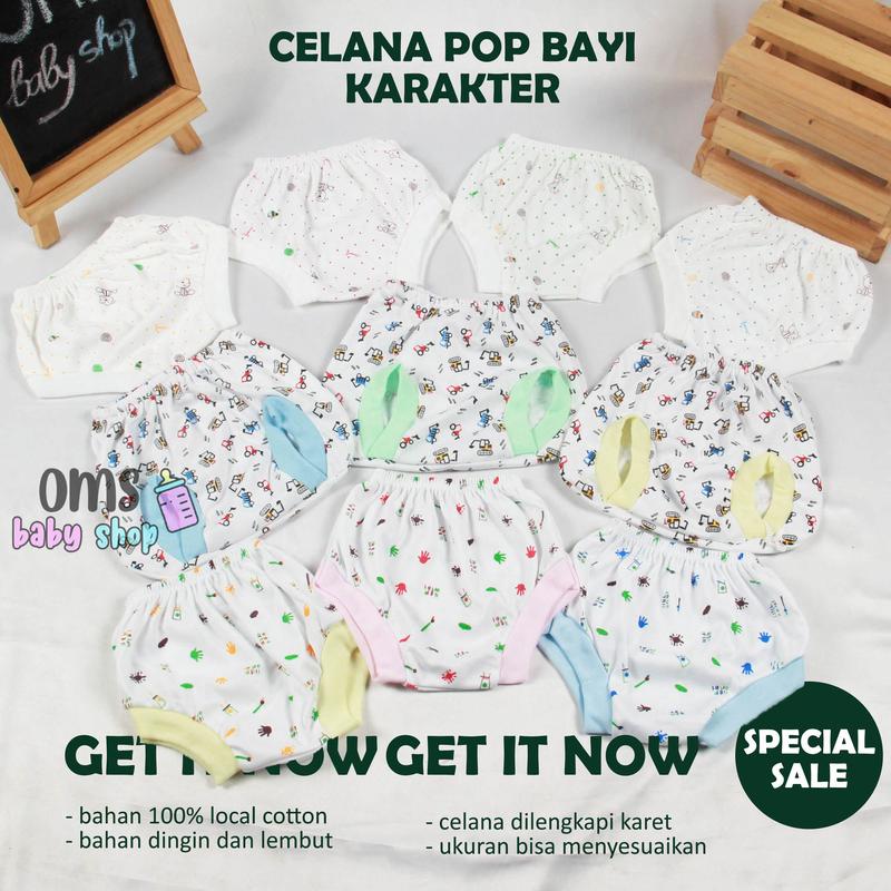 SNI! Celana Pop Bayi Full Print / Celana Pop Full Cotton / Celana - Shop | Tokopedia