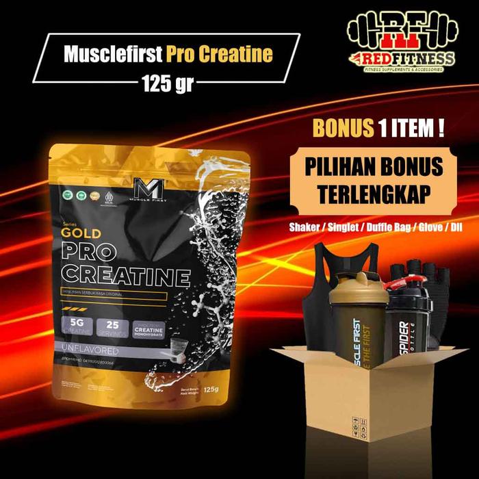 Jual M1 Muscle First PRO CREATINE 125 gram / MuscleFirst Creatine ...