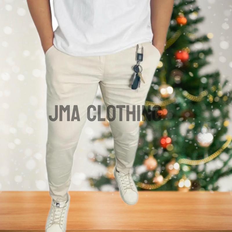 PANTS PLAIN WITH KEY HOLDER TWO SIDE POCKET STRECHABLE, Slim - TikTok Shop Philippines