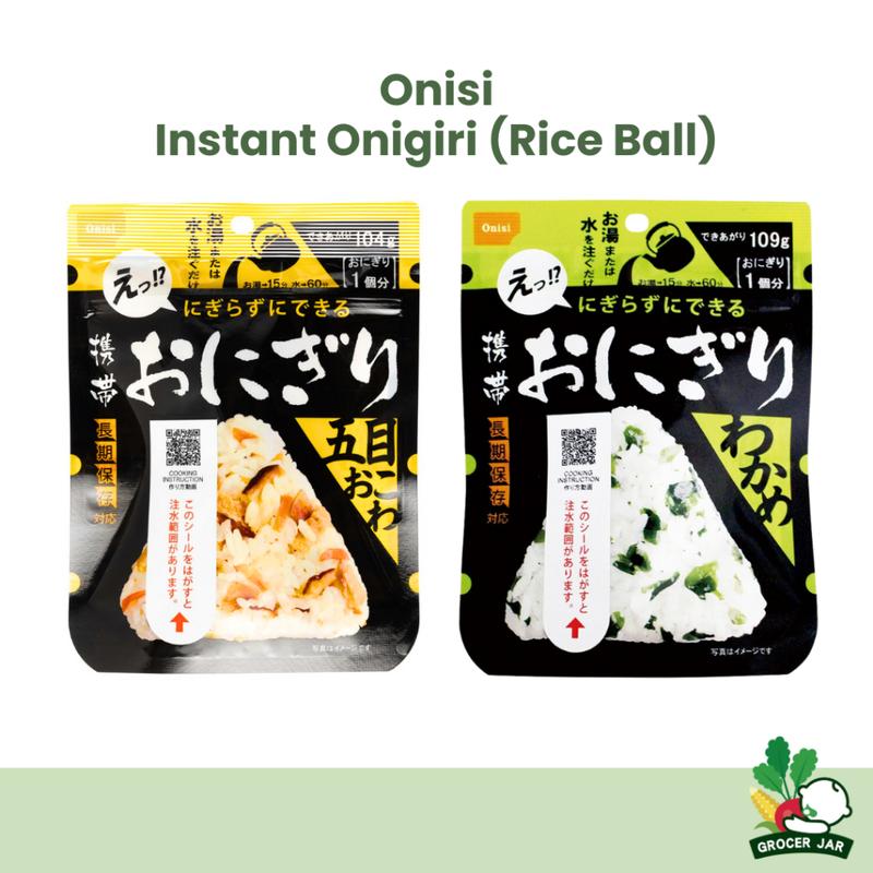 Onisi Japan Onigiri Instant Rice Ball - TikTok Shop Singapore