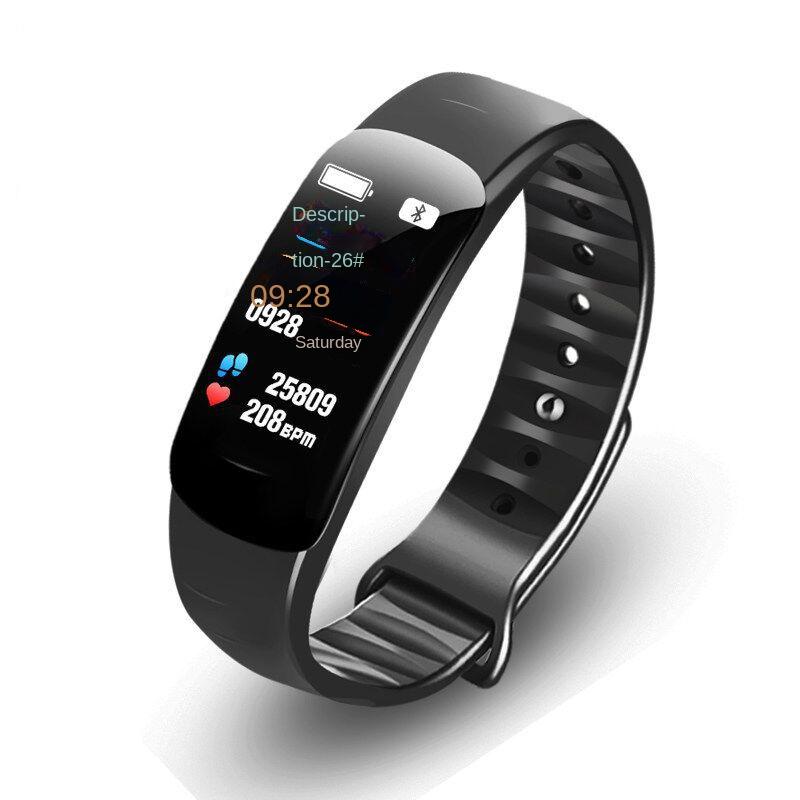 Color Screen Smart Bracelet Waterproof Bluetooth Pedometer Heart ...