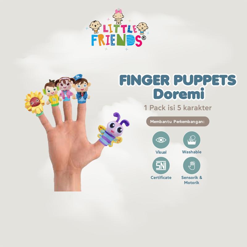 Little Friends X Mydoremi Finger Puppet LFF1100 - Shop | Tokopedia