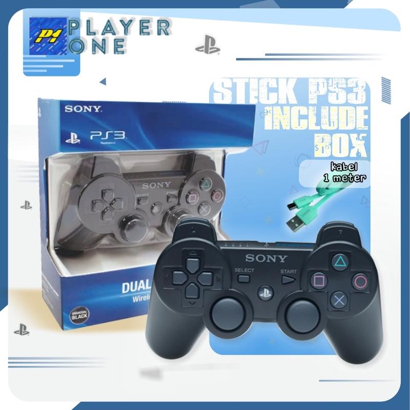 Stick PS3 Sony Wireless +BOX Joystick Kuliatas terbaik !! Oringinal ...
