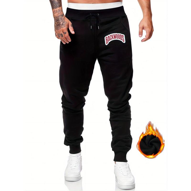 Backwoods Men'S Casual Sweatpants - Cozy -Lined Joggers with Bold ...