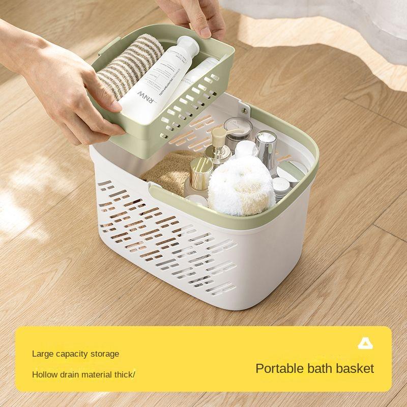 Bath Basket Student Toiletries Wet and Dry Separation Bathroom - TikTok ...