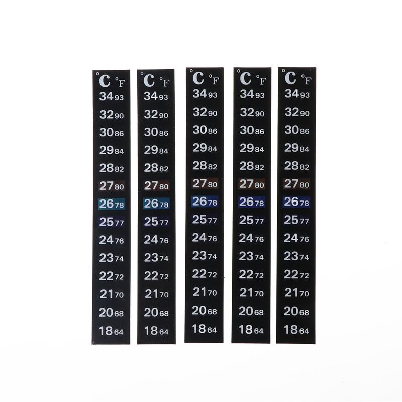 Yongt Vertical Thermometer Strip Stickers Digital Temperatur - TikTok ...