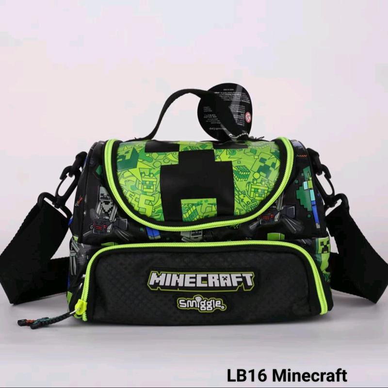 Lunchbag smiggle LB16/Lunchbag smiggle Minecraft - Shop | Tokopedia