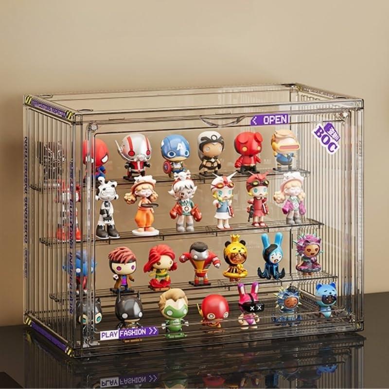 Transparent Display Case for Figures, Adjustable Display Case, - TikTok ...