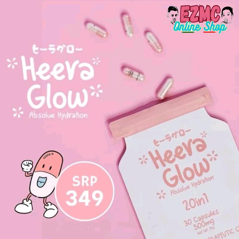 HEERA GLOW Absolute Hydration 20in1 Glutathione (30 capsules - TikTok ...