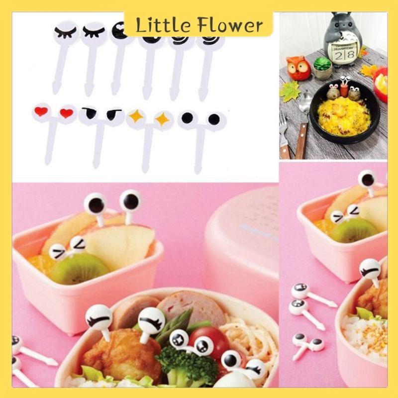 Cute Fruit Pick Forks - 10pcs Bento Box & Party Decorations, - TikTok ...