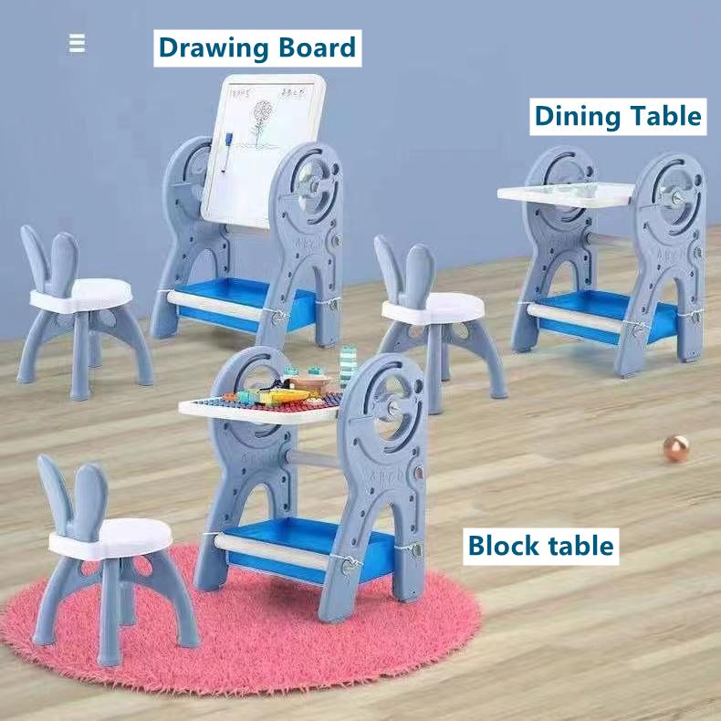 Baby 3in1 Multi-functional Building Block Table Children Drawing - TikTok Shop Philippines
