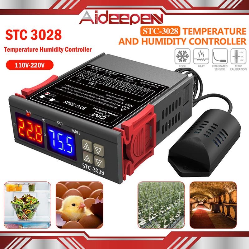 STC-3028 STC-1000 Temperature Controller for egg incubator Thermostat ...