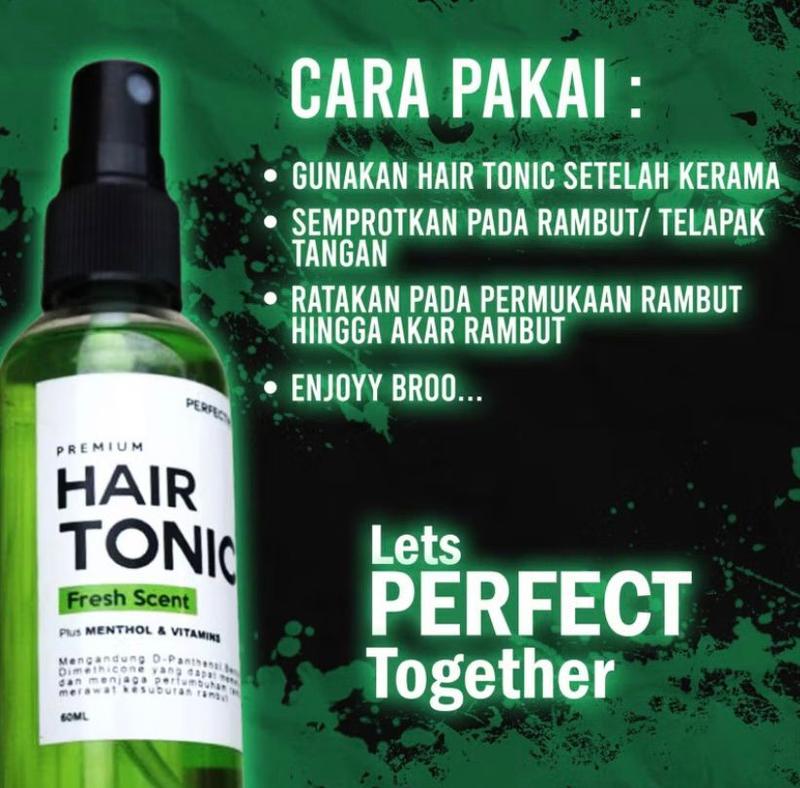 Perfect Hair Tonic Extra Ginseng & Aloe Vera 60ml Meningkatkan ...